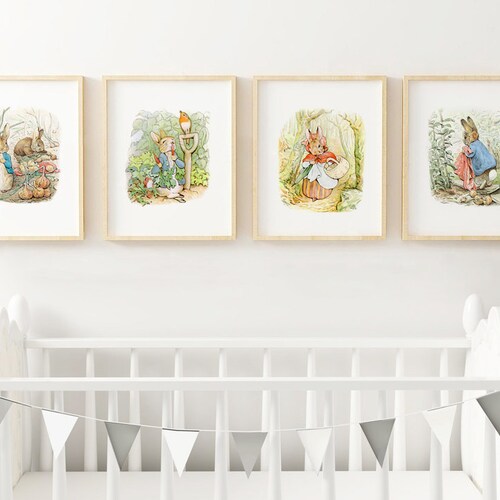 Beatrix Potter Print Peter Rabbit Beatrix Potter Art - Etsy