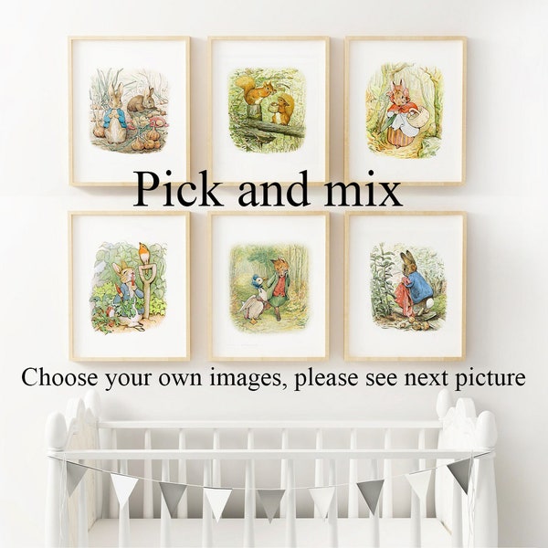 Beatrix Potter Prints - Etsy