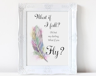 What If I Fall | Etsy