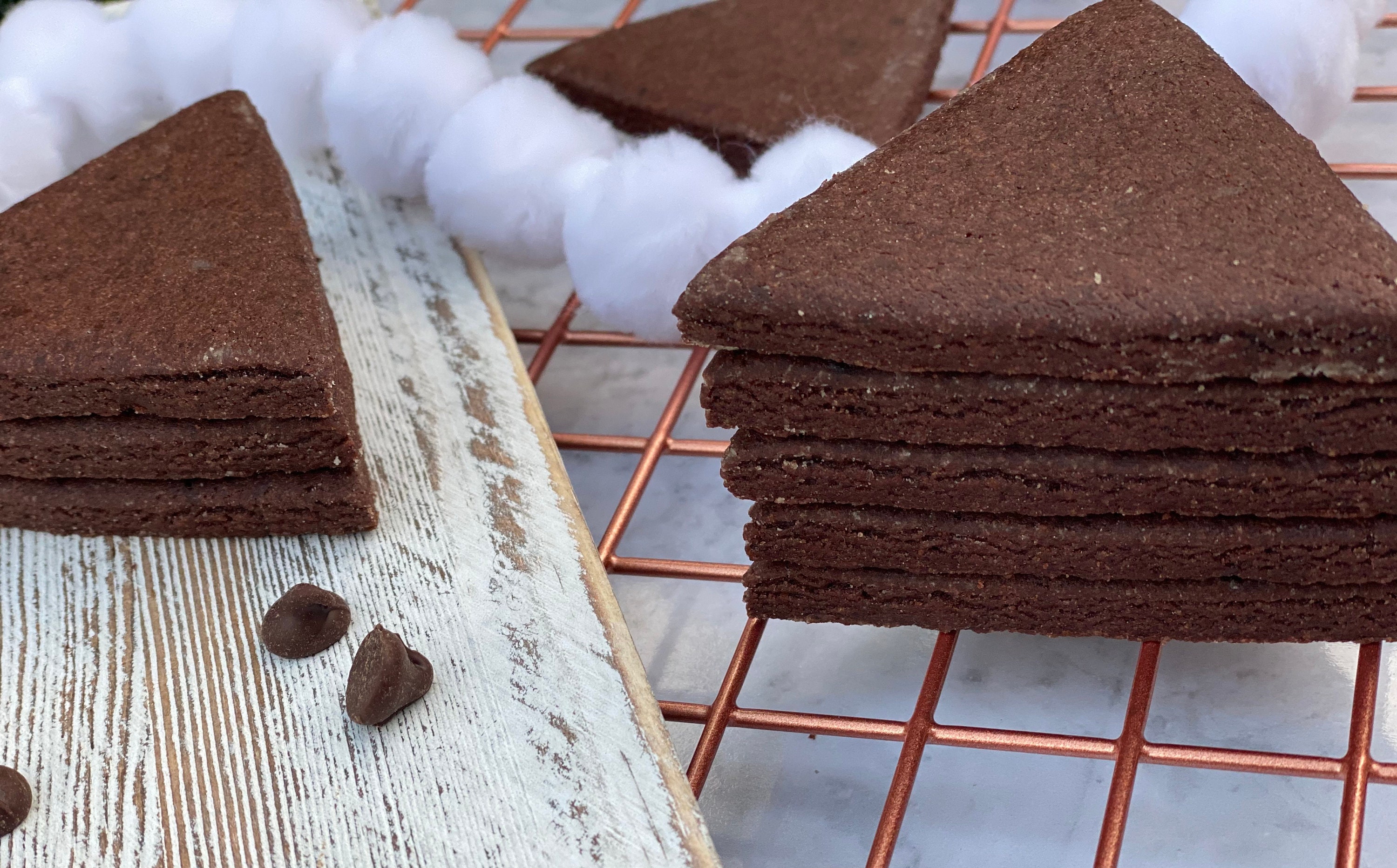 Straight up Chocolate Rolled Cookie Recipe - Etsy