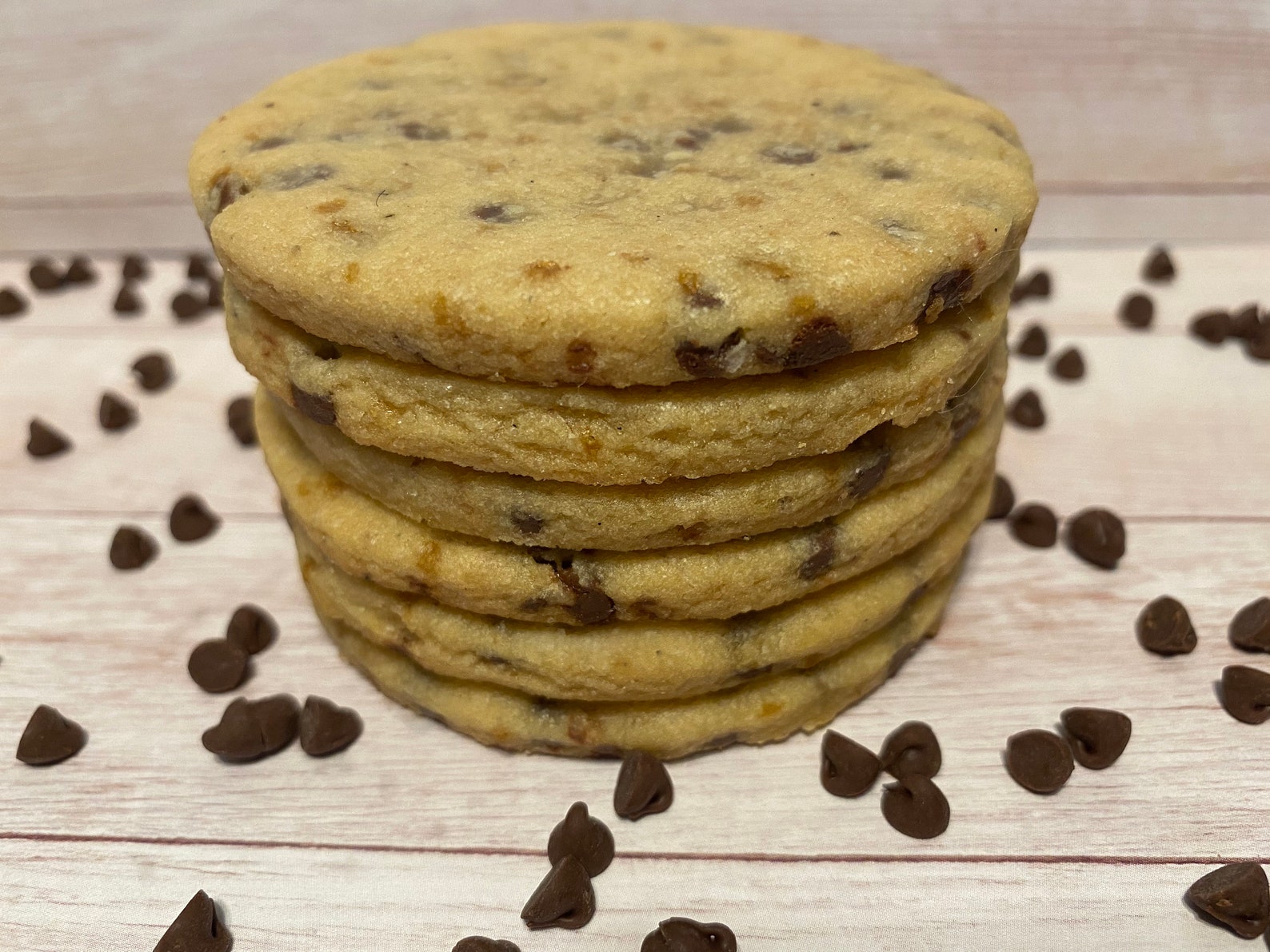 Chocolate Chip Rolled Cookie Recipe - Etsy
