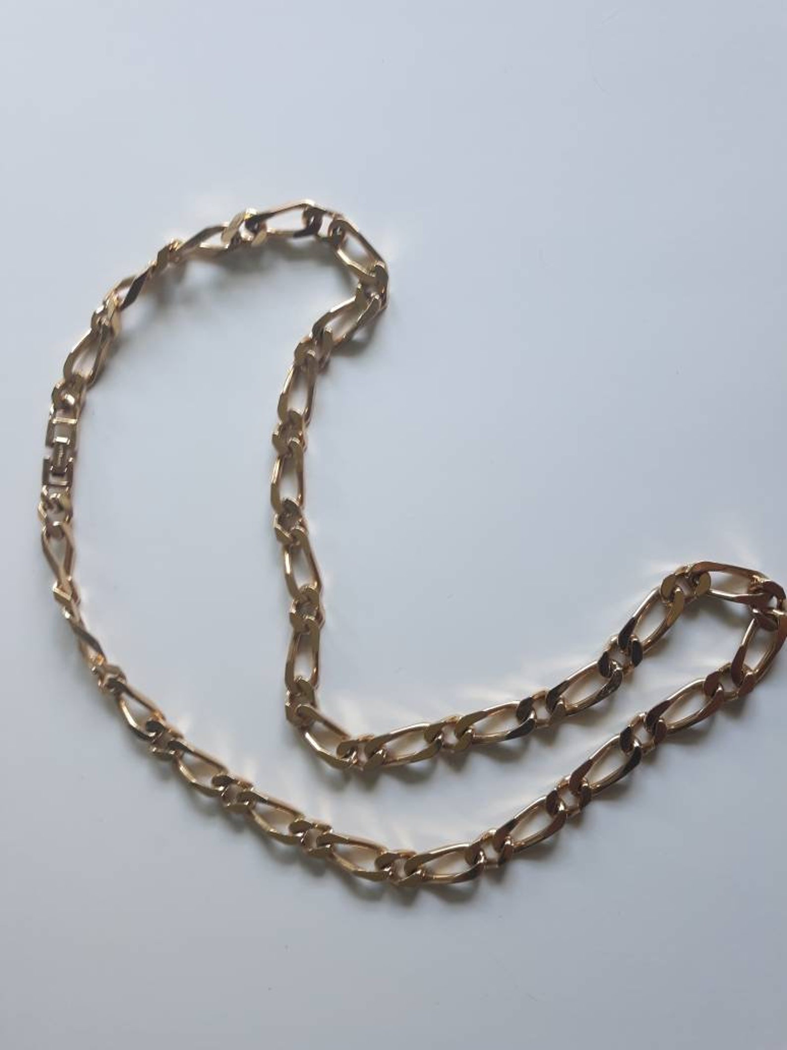 Gold Large Link Chain Monet Necklace Vintage Monet Chain | Etsy