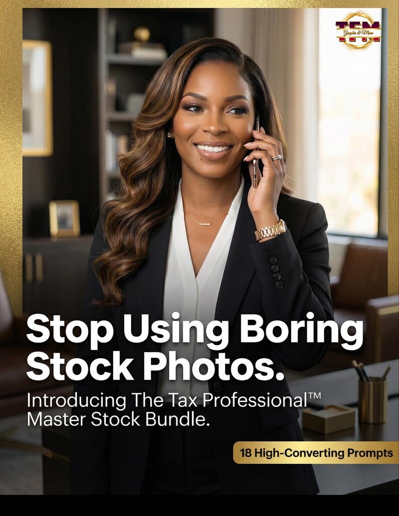 The Tax Professional Master Stock Bundle - Etsy