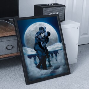 Moon Dance Digital Art Print/wall Art/picture - Etsy