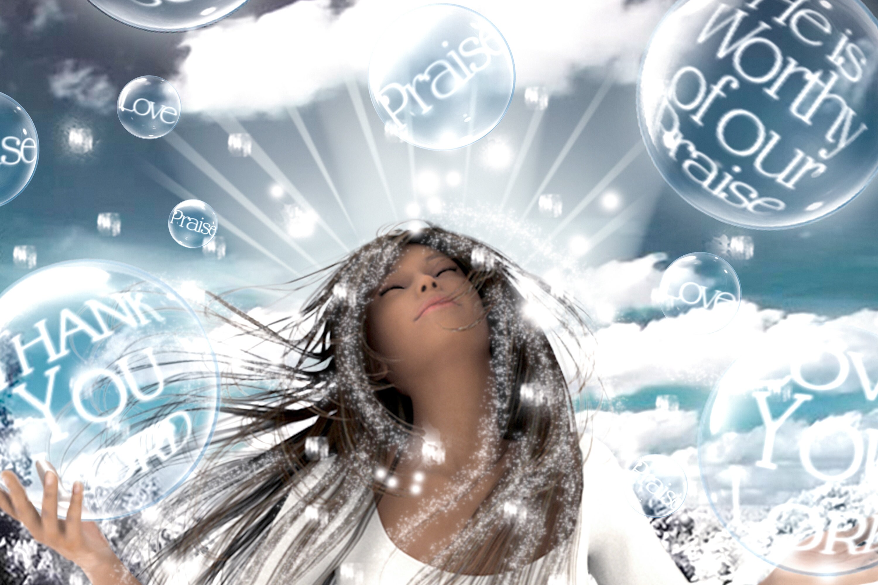 Praise To Heaven Digital Art Print/Wall Art/Digital | Etsy