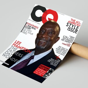 CQ cool-dudes Quarterly Personalized Magazine Cover Digital Print/wall ...