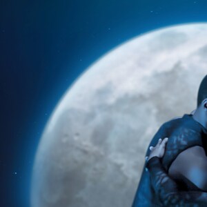 Moon Dance Digital Art Print/wall Art/picture - Etsy