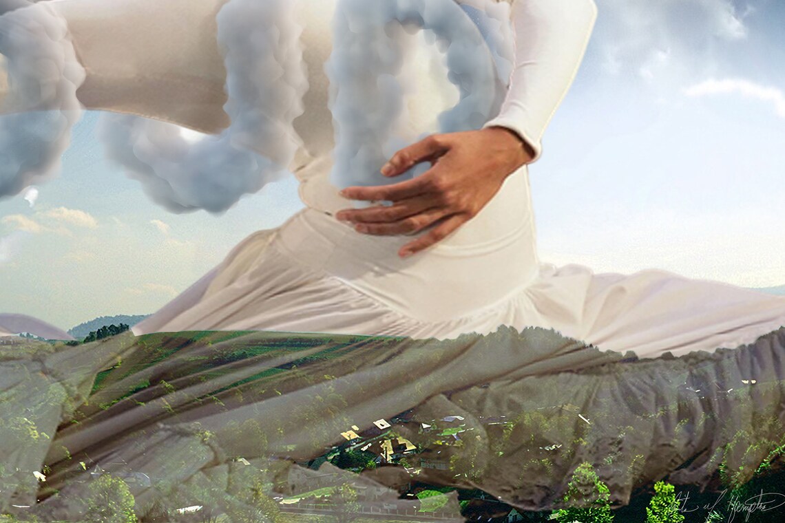 Cloud Dancer Digital Art Print/wall Art/picture - Etsy