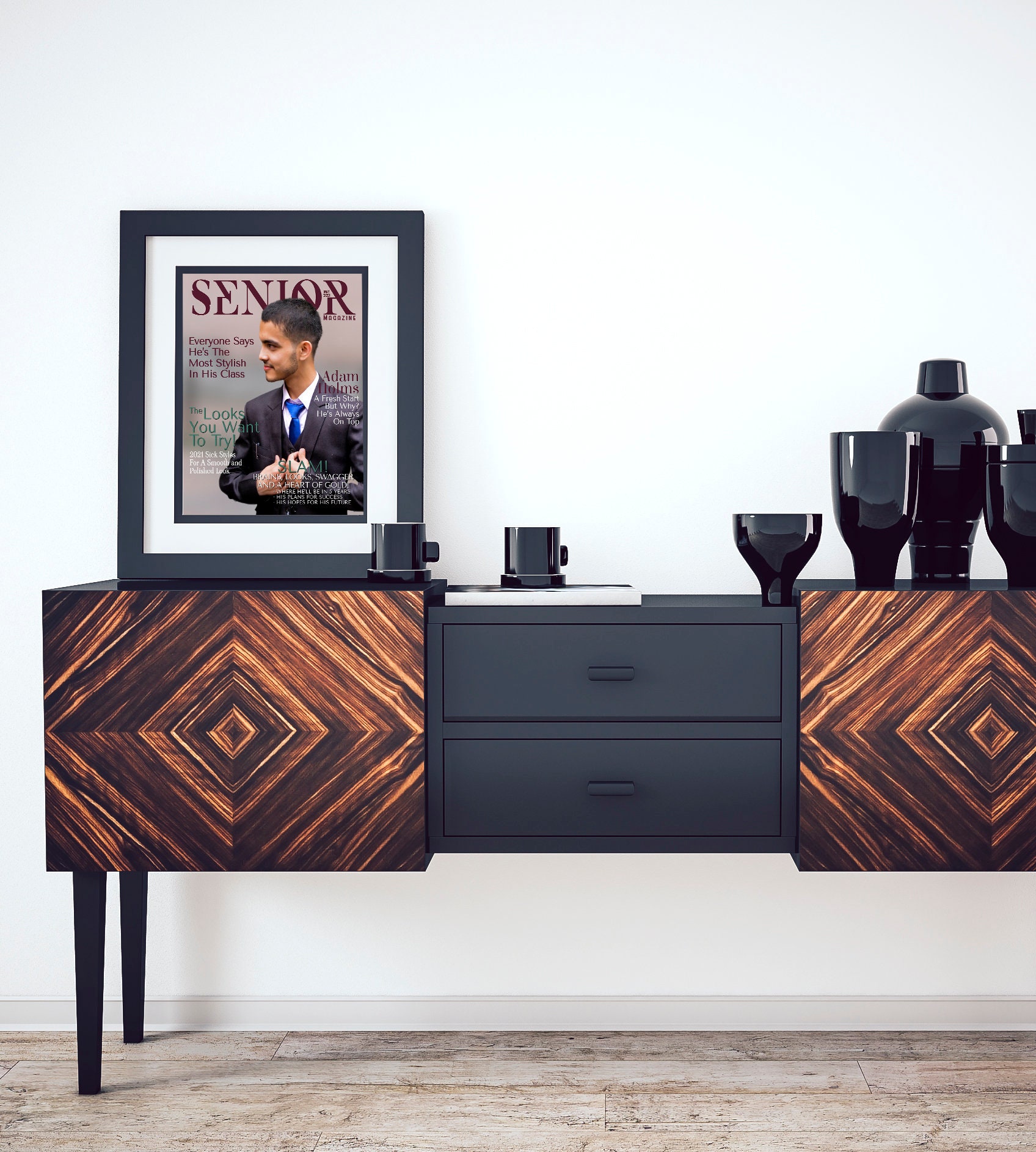 Senior Personalized Magazine Cover Digital Print/Wall Art | Etsy