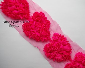 Bright pink heart | Etsy