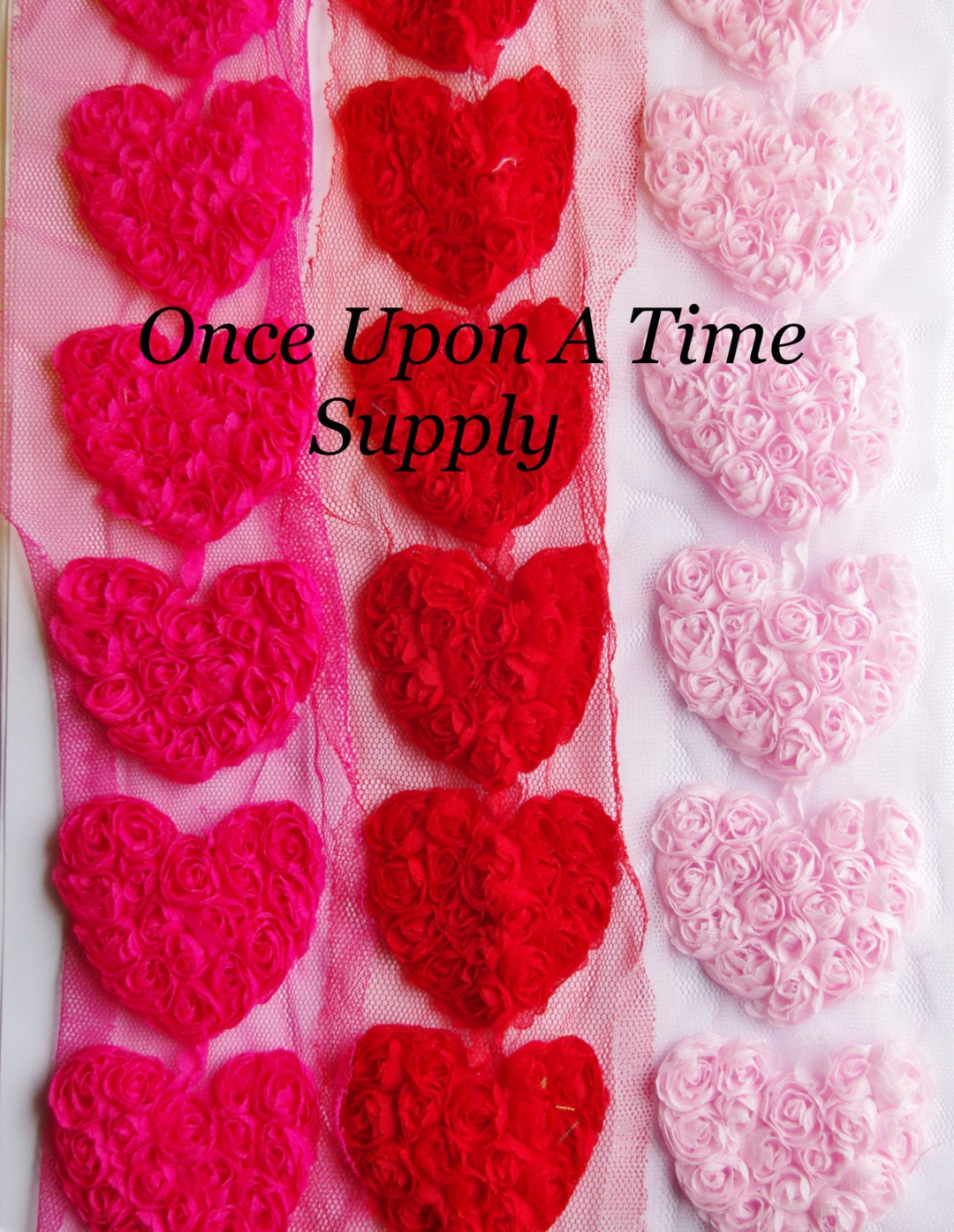 Choice of Color Red Hot Pink or Light Pink Shabby Chiffon - Etsy