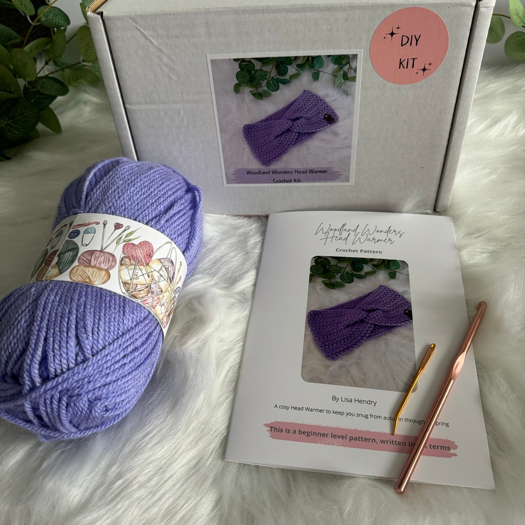 Learn to Crochet Kit, Crochet Starter Kit, Beginners Crochet Kit ...