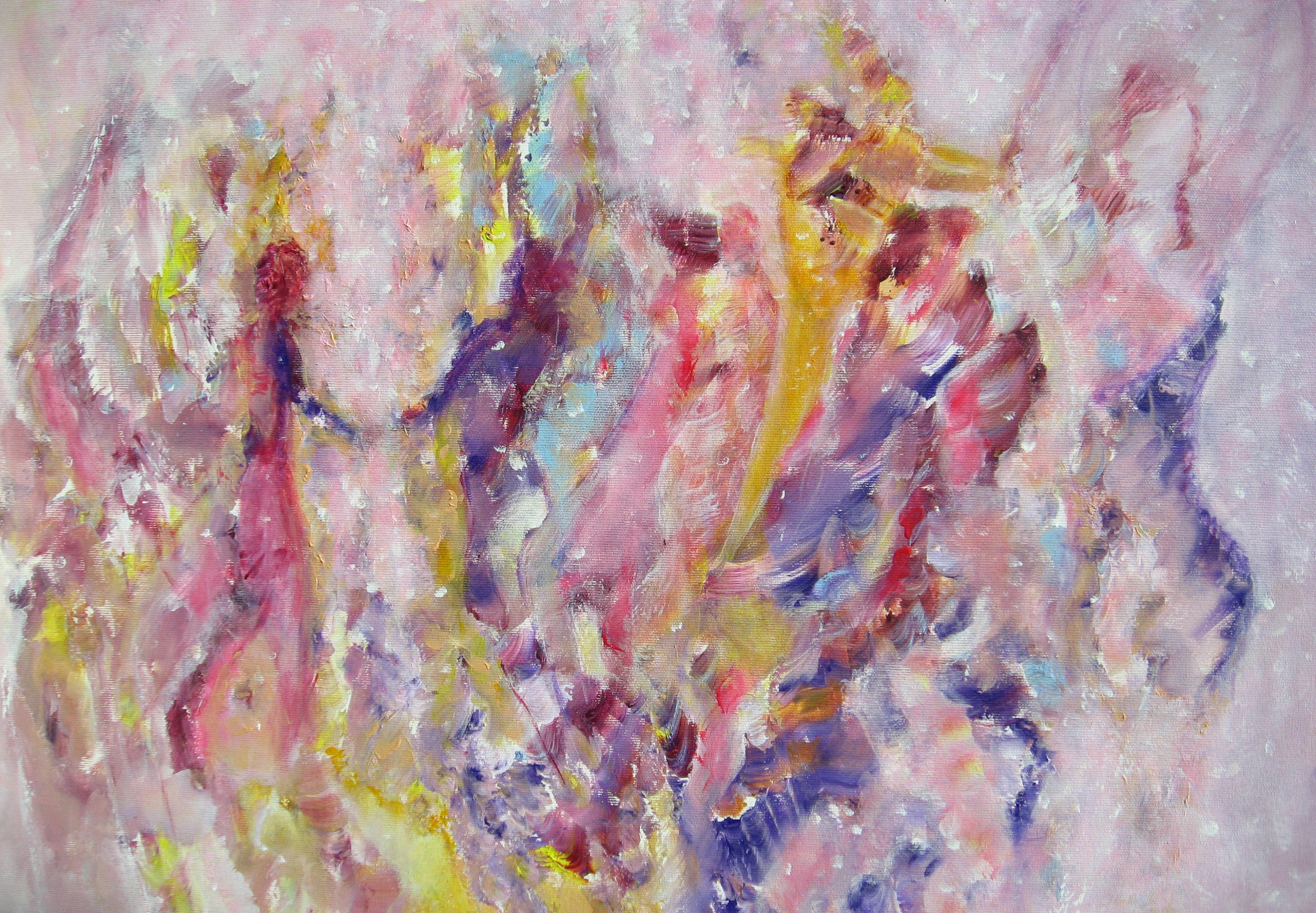 Abstract Paintings Of People Dancing