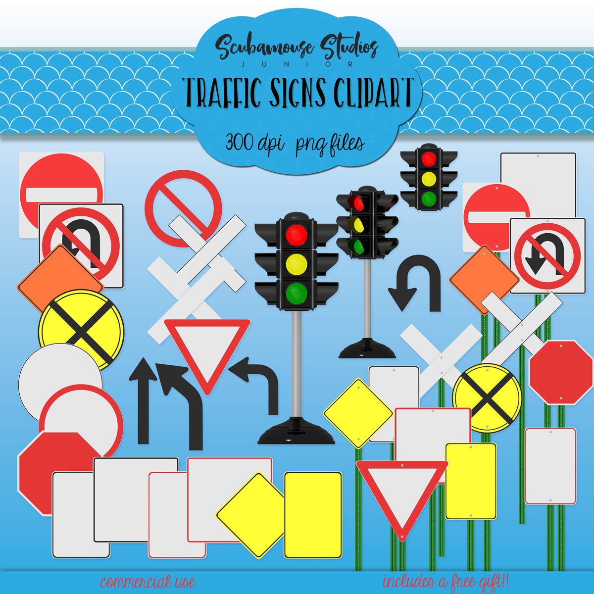 Traffic Signs Clipart Free