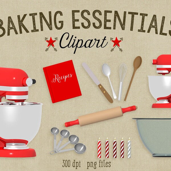 Baking Clip Art - Etsy