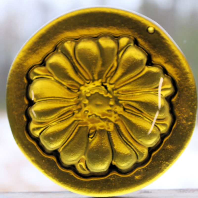 Glass Medallions - Etsy