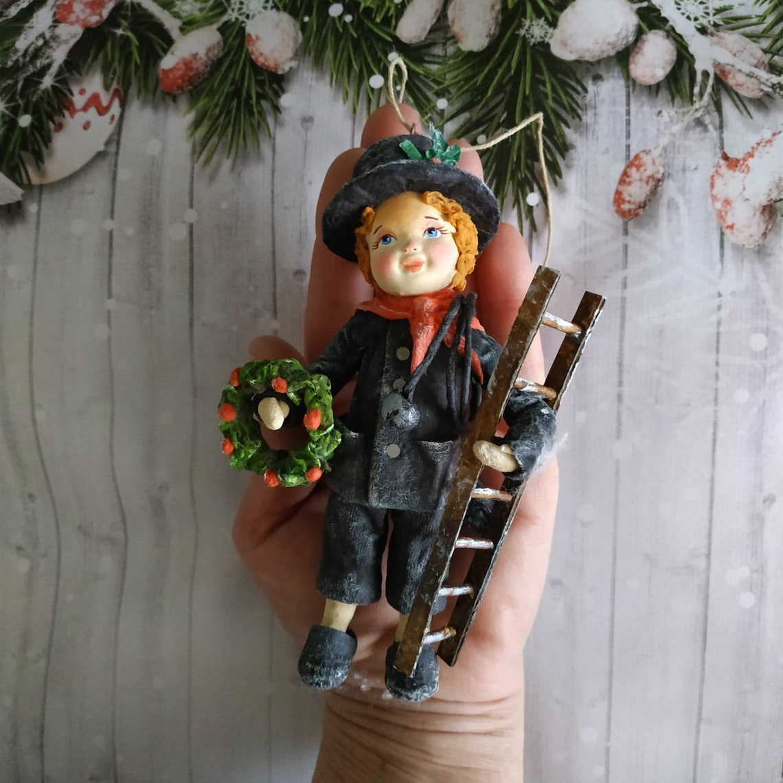 Cotton Toy. Chimney Sweep. - Etsy