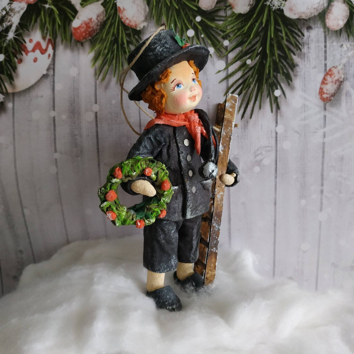 Cotton Toy. Chimney Sweep. - Etsy