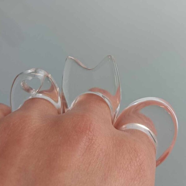 Plexiglass Ring - Etsy