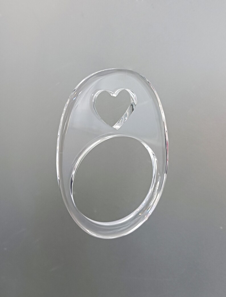 Clear Acrylic Bangle Bracelet: Modern Stacking Jewelry - Etsy