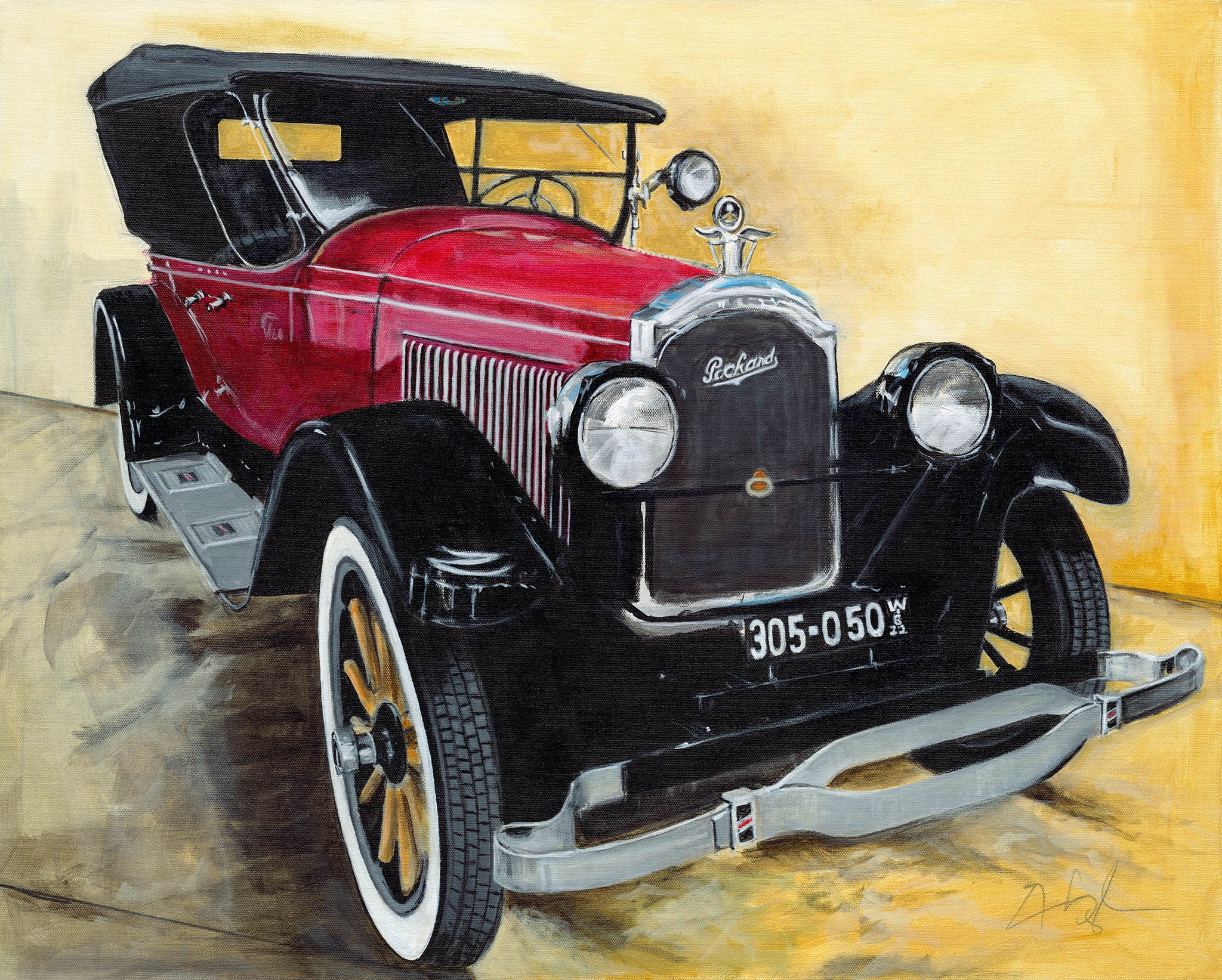 1922 Packard - Print - Etsy