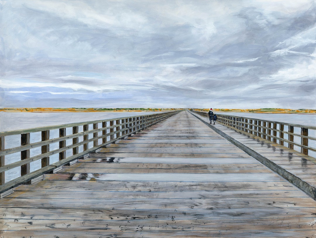 Powder Point Bridge - Duxbury, MA - Print - Etsy