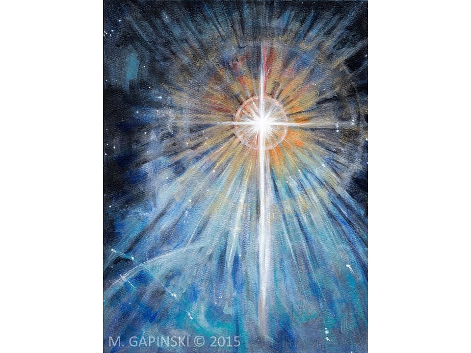 Christmas Star - Print - Etsy