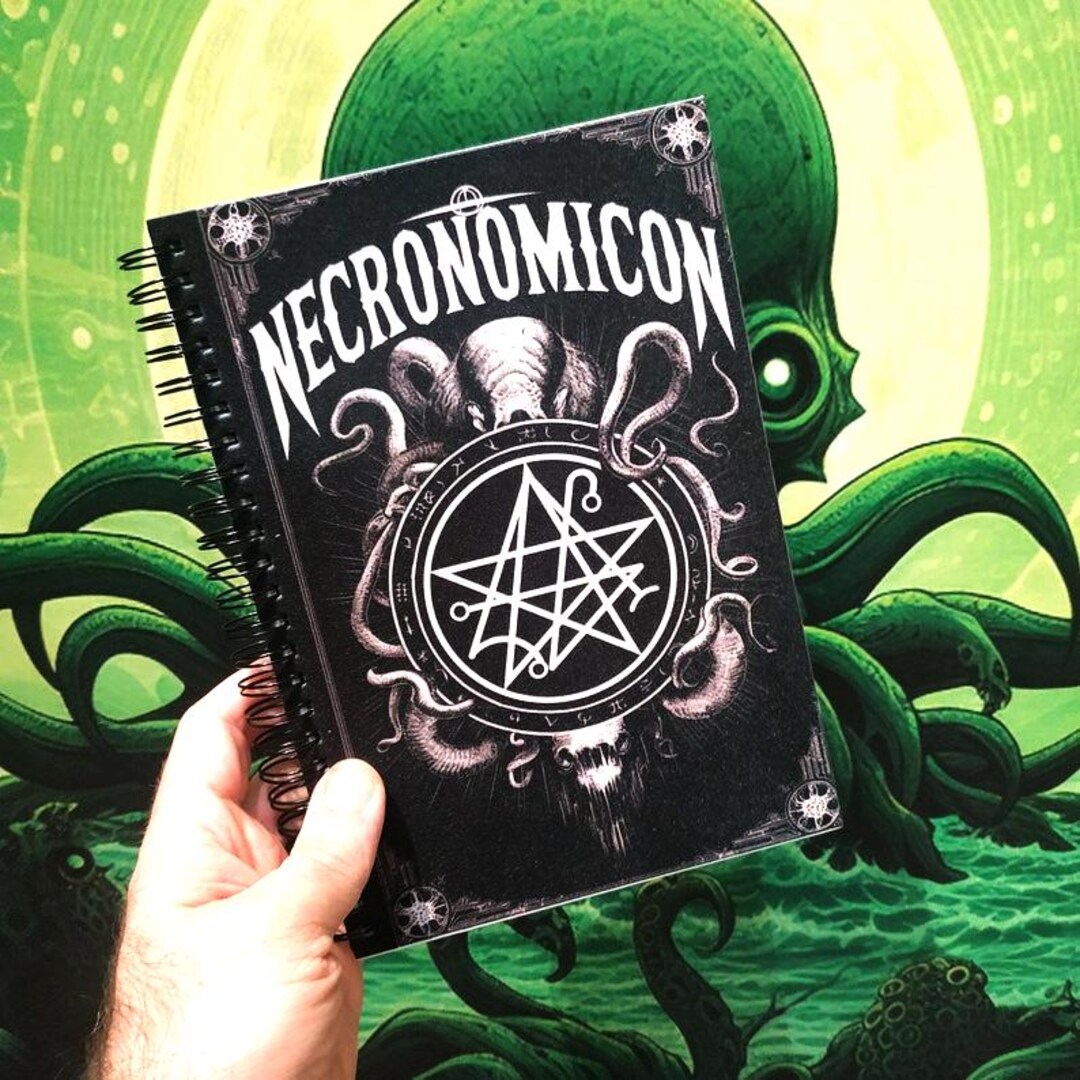 Necronomicon Notebook, Horror, Lovecraft, Cthulhu, Gothic, Occult ...