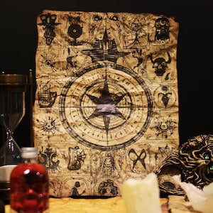 Magic Scrolls: Prints of Spells Handmade, Handcrafted, Props, LARP ...