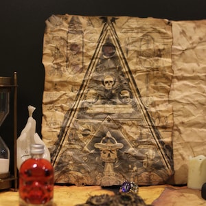 Magic Scrolls: Prints of Spells Handmade, Handcrafted, Props, LARP ...