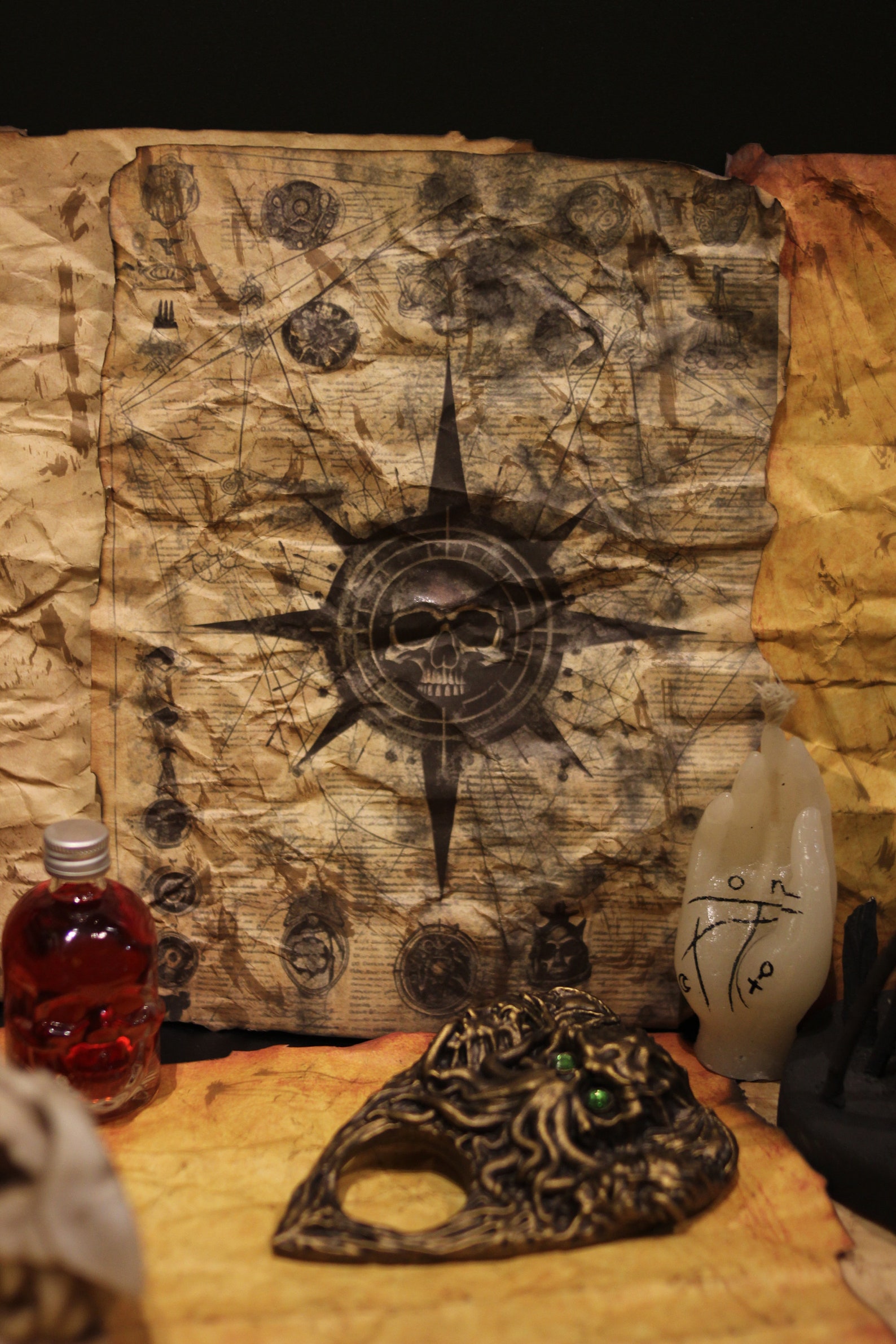Magic Scrolls: Prints of Spells Handmade, Handcrafted, Props, LARP ...