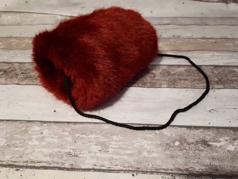 Luxury Red Faux Fur Hand Muff Girls and Womens Hand Muff | Etsy