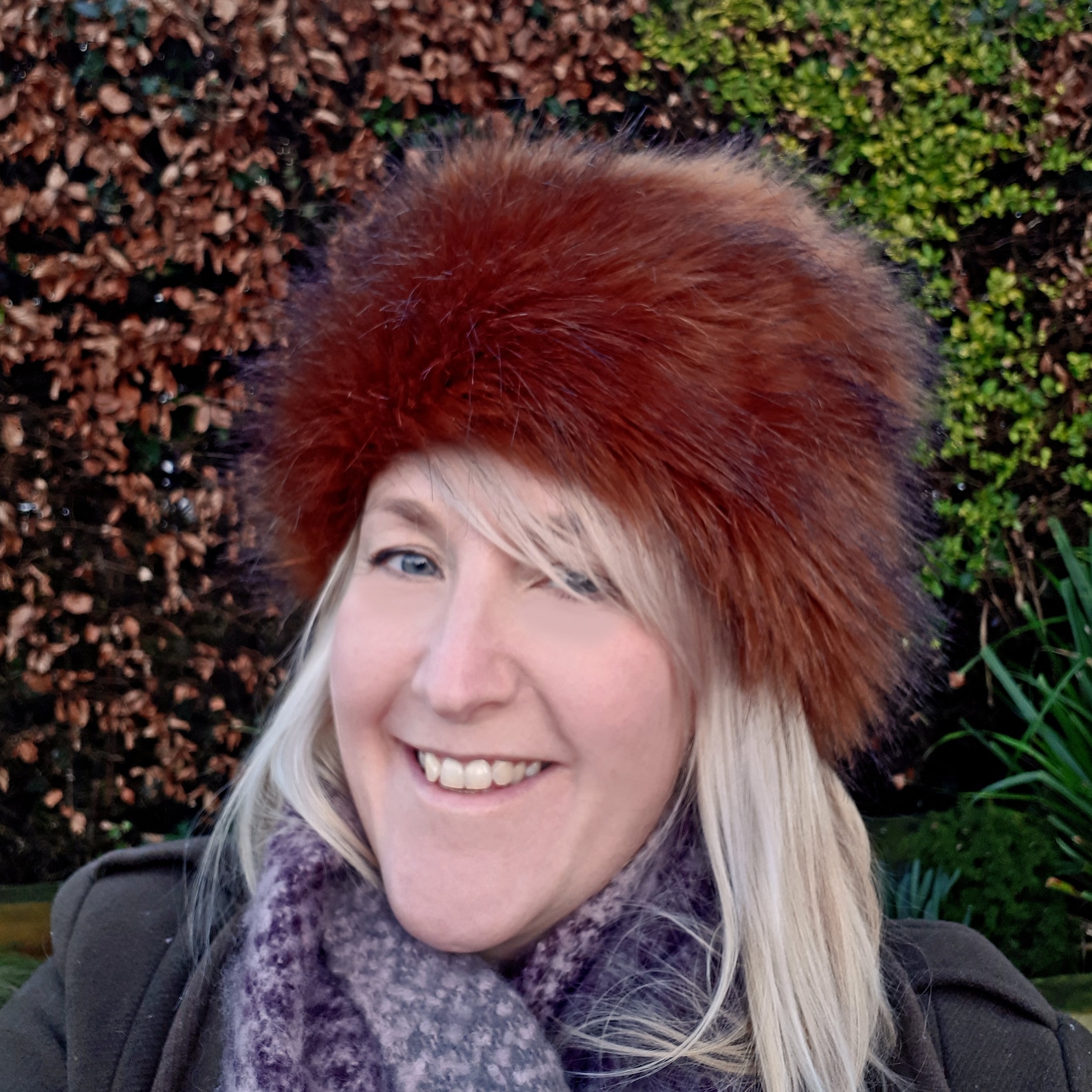 Faux Fur Cossack Hat Red Fox Handmade Faux Fur Cossack | Etsy