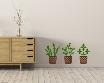 Planter Sticker - Etsy