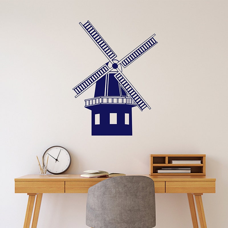 Windmill Decal - Etsy