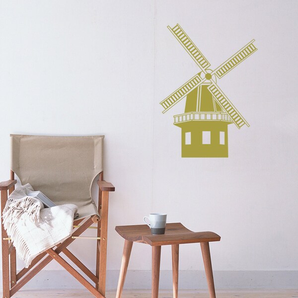 Windmill Decal - Etsy