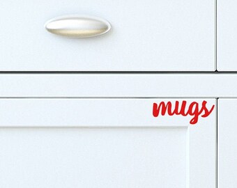 Cupboard Door Decal | Etsy