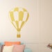 Hot Air Balloon, Circus Theme Decal, Funfair Wall Sticker - Etsy