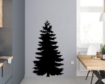 Evergreen Wall Decals Murals - Etsy