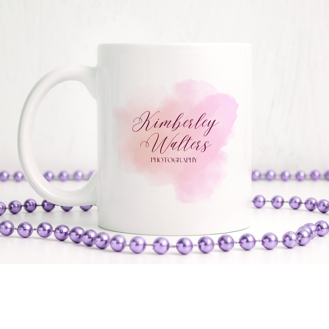 Business Logo Branded Coffee Mug Custom Printed Mug and Coaster Set Any ...