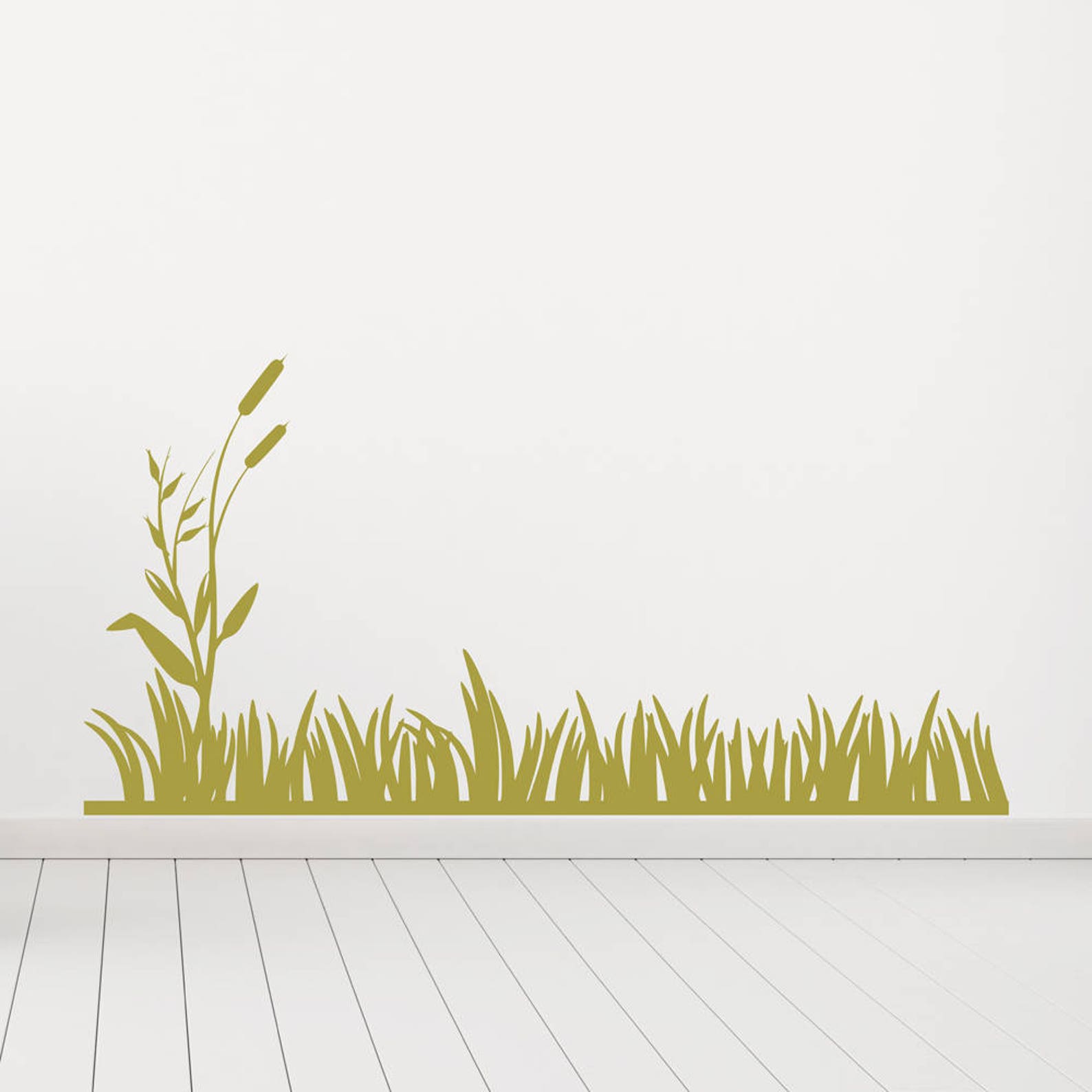 Grass Blades Decal Reeds Wall Mural Pond Skirting Sticker - Etsy