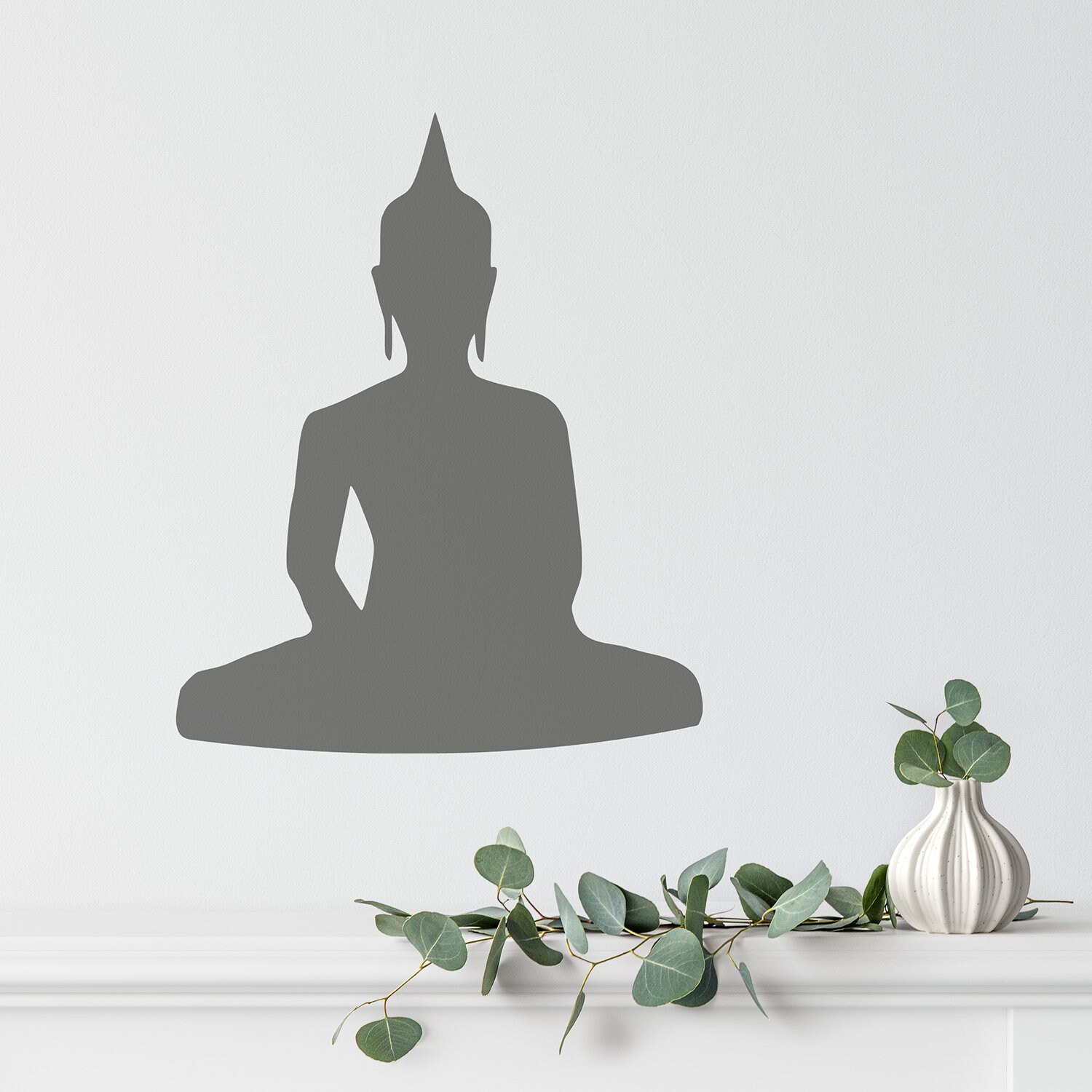 Buddha Wall Sticker Meditation Room Mural Yoga Studio Decal - Etsy UK