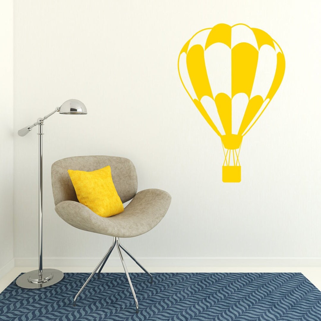 Hot Air Balloon, Circus Theme Decal, Funfair Wall Sticker - Etsy