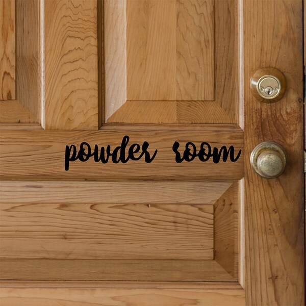 Powder Room Signs - Etsy