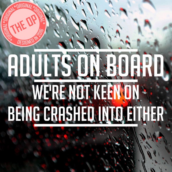 Adult Car Stickers and Decals - Etsy
