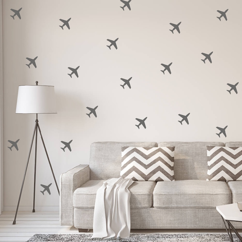 Airplane Decals - Etsy