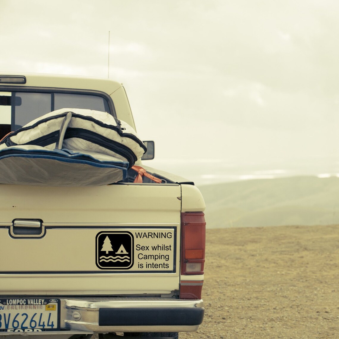 Funny Camping Decal Camper van Decal Bumper Sticker Funny | Etsy