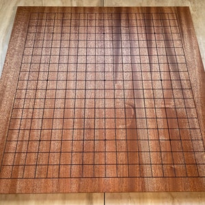 GO Board (19x19) Mahogany - Etsy