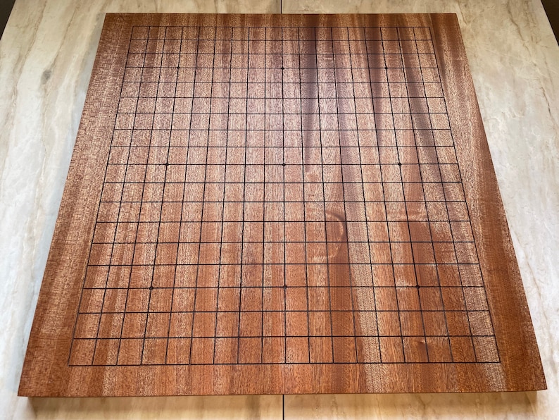 GO Board (19x19) Mahogany - Etsy
