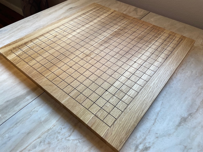 GO Board (19x19) White Oak - Etsy